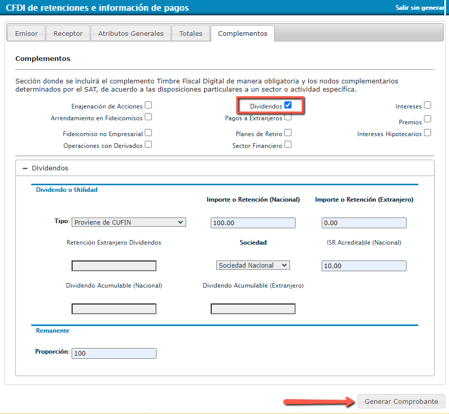 06 Junio Notificacion De Pago De Dividendos Devolucin