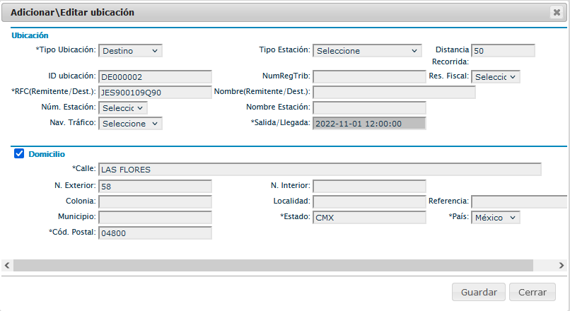 CARTA PORTE INGRESO NACIONAL V40