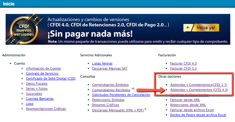 COMPLEMENTO DE COMERCIO EXTERIOR 1.1 para CFDI 4.0